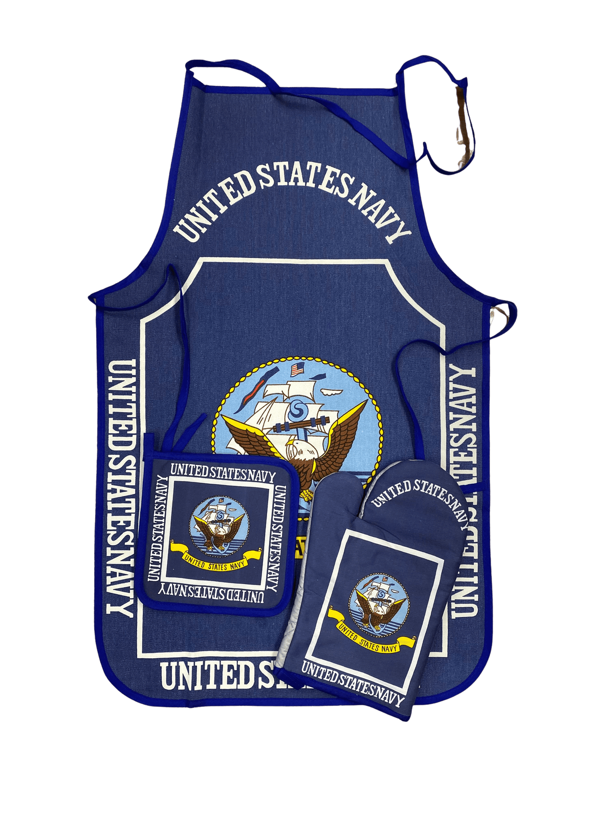U.S. Air force Flag Kitchen & BBQ 3pc Set w/Apron, Oven Mitt, Potholde ...
