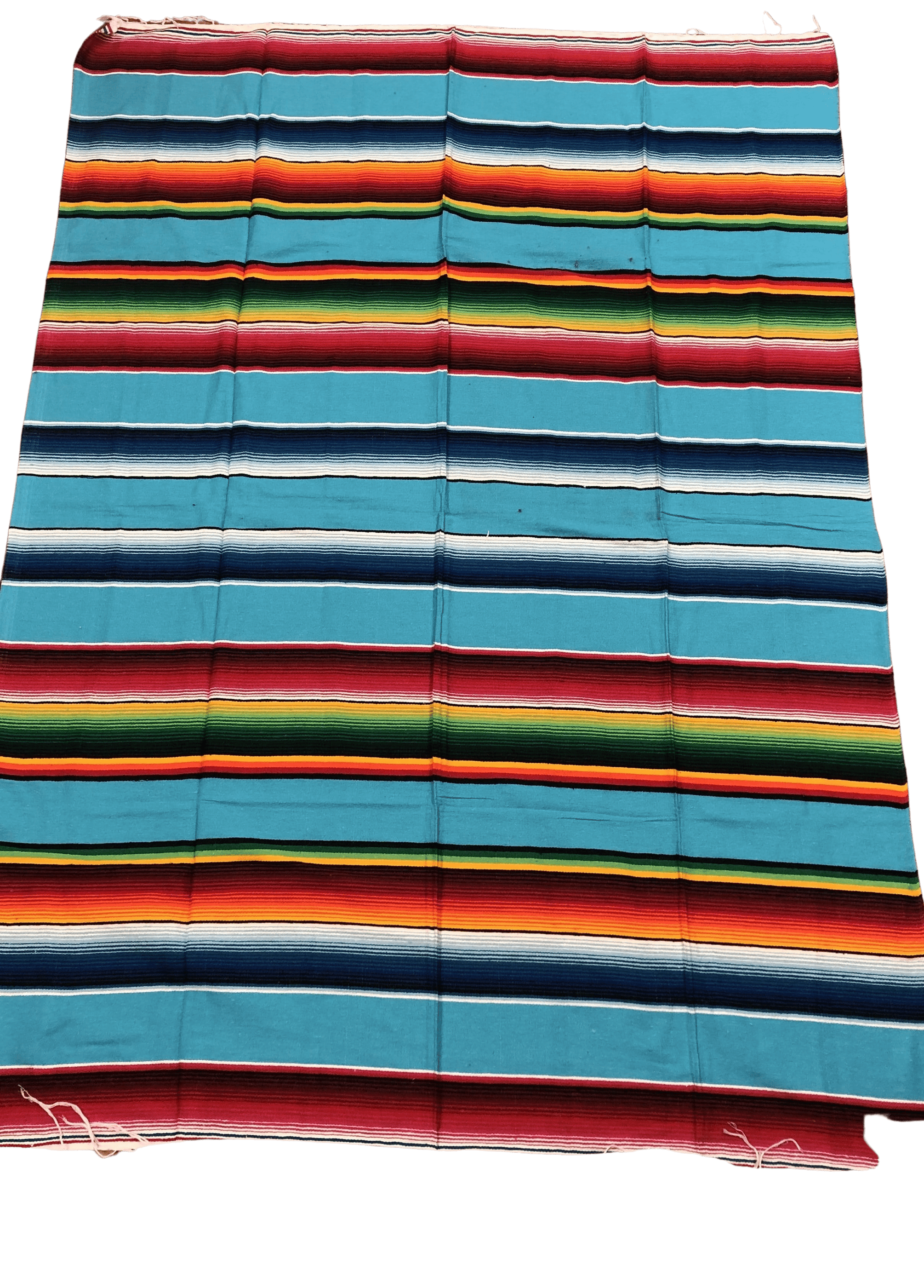 Light Blue XLarge Sarape Saltillo — Rodeo Durango Brand Corp.