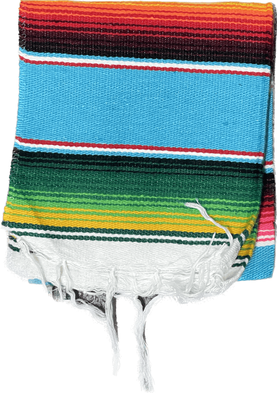 Light Blue XX Small Sarape Saltillo — Rodeo Durango Brand Corp.