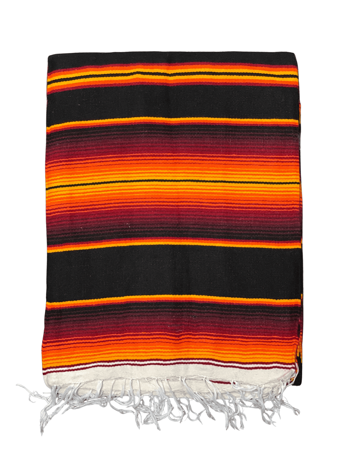 Black with Yellow and Red XLarge Sarape Saltillo — Rodeo Durango Brand ...