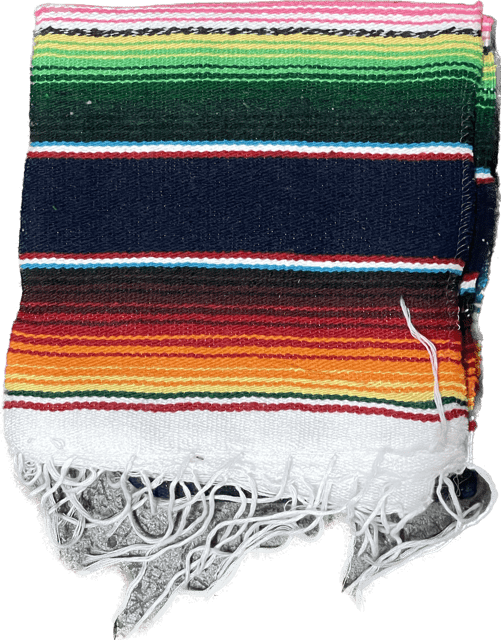 Navy Blue XX Small Sarape Saltillo — Rodeo Durango Brand Corp.